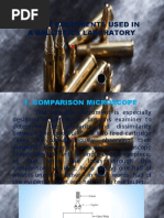 Bullet Markings in Forensic Analysis | PDF