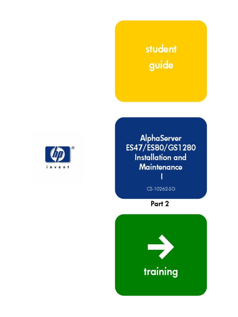 Student Guide II Es47 Es80 gs1280