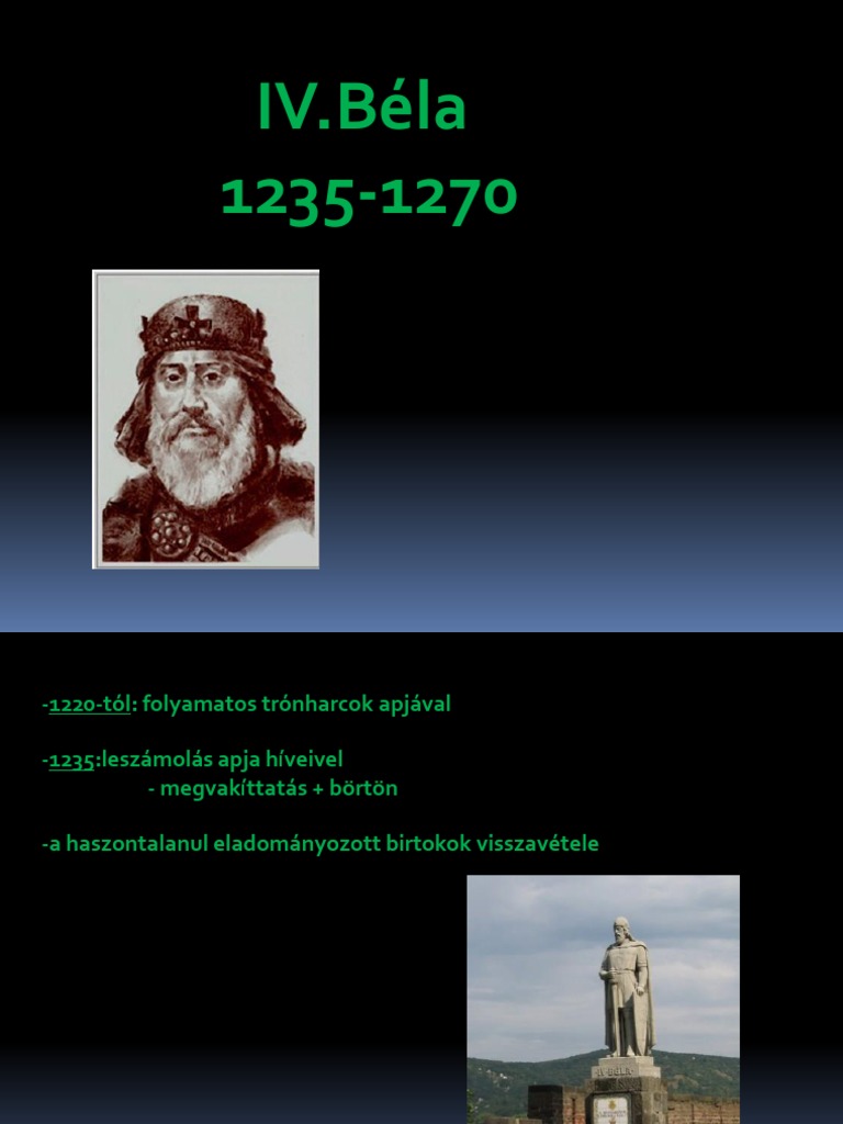 IV Béla | PDF