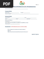 CPDCL New Connection Application Form | PDF