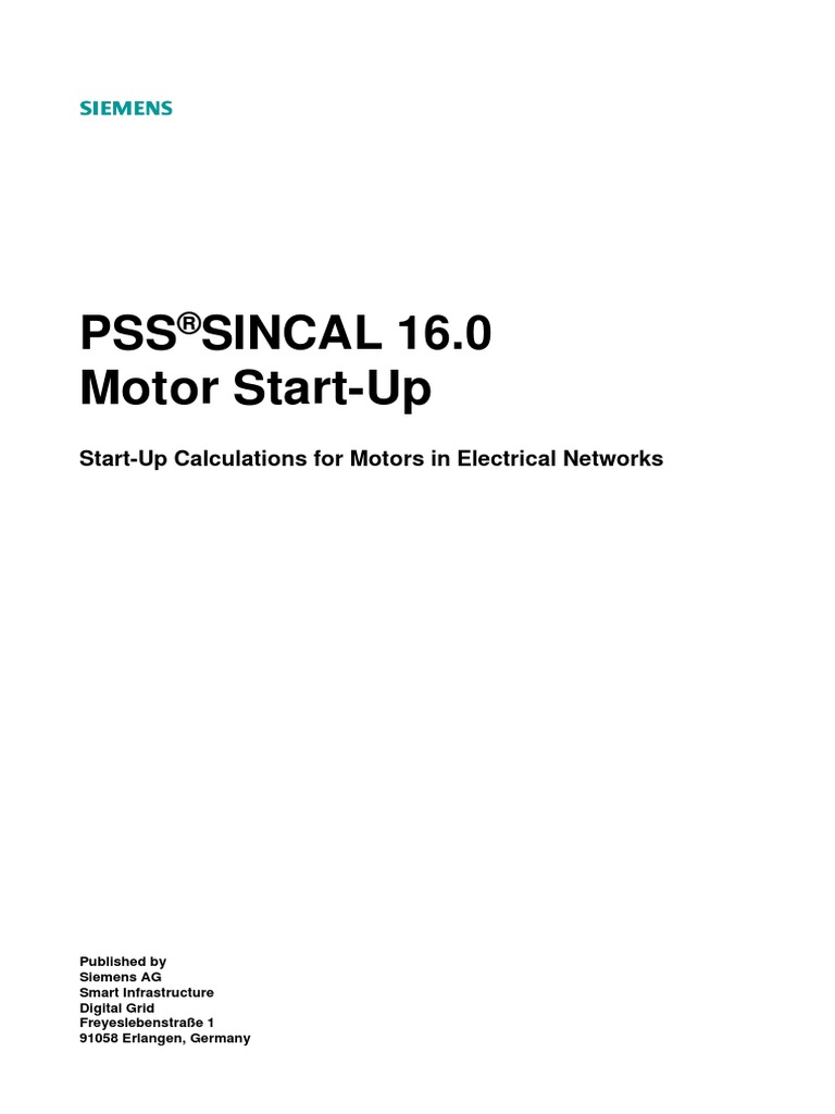 Motor Start Up | PDF