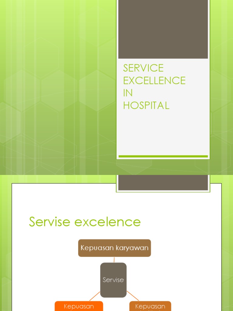 Service Excellence in Hospital | PDF | Karier & Perkembangan