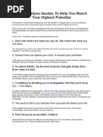 Demartini Value Determination Process | PDF | Psychological Concepts