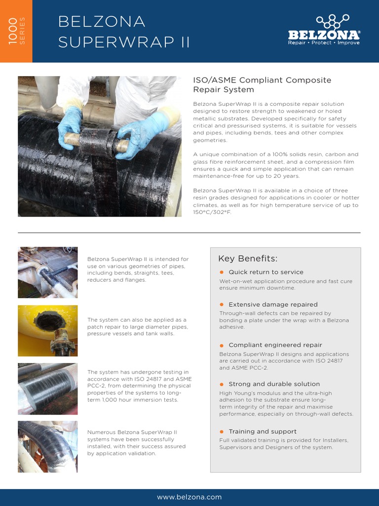 Belzona Superwrap Ii TCH | PDF