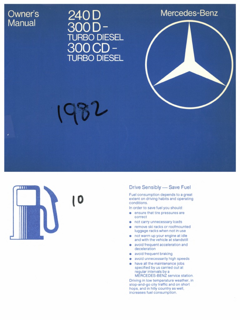 82 240D 300D 300CD Om PDF | PDF