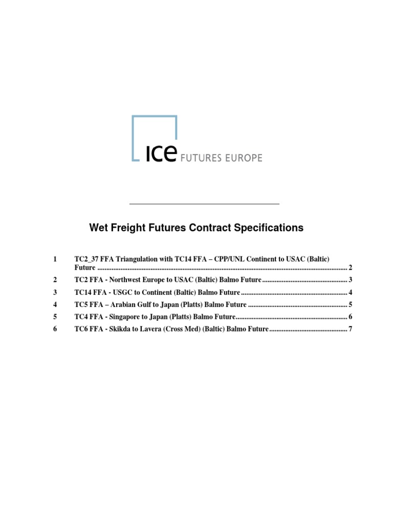 FFA Route Spec | PDF