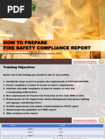 Fire Safety Maintenance Report (FSMR) : Sinsp Ethel C Margaha | PDF ...