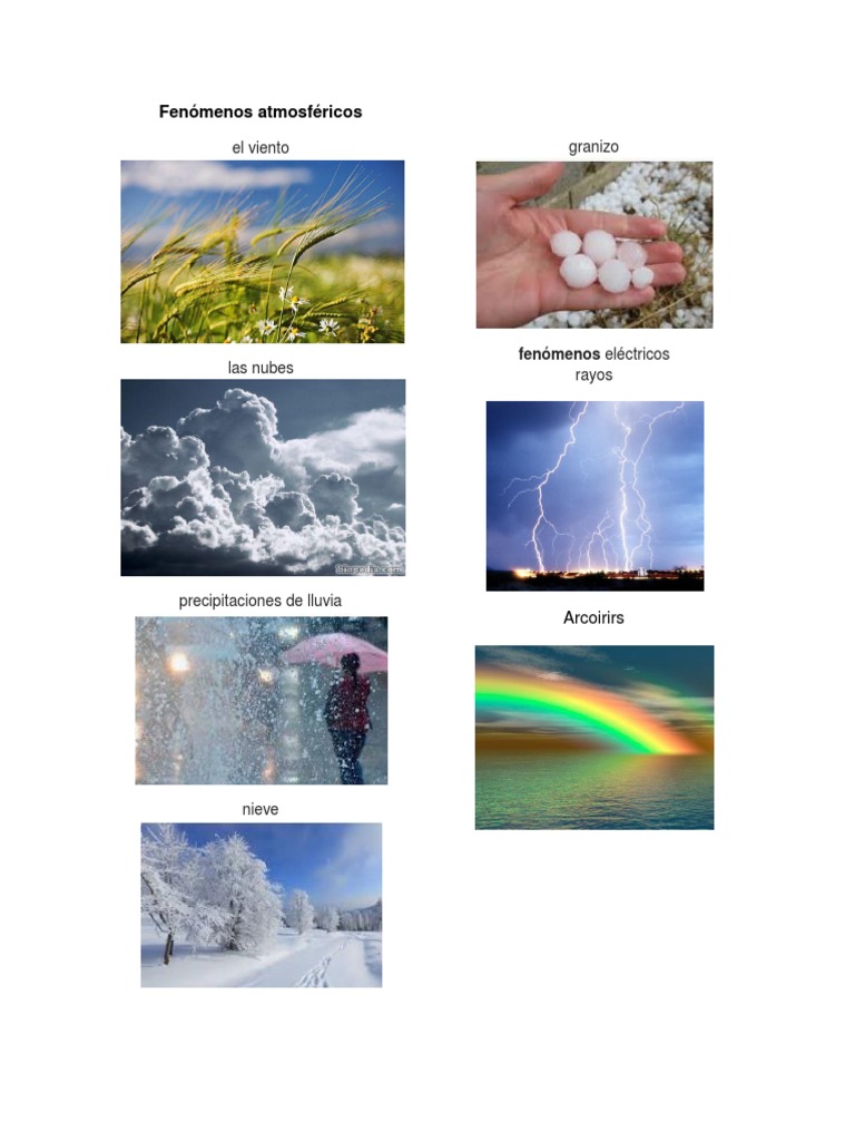 Fenómenos Atmosféricos | PDF