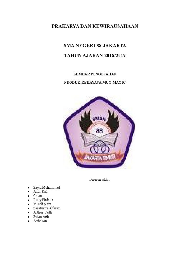 Prakarya Proposal | PDF | Seni