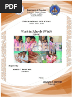 Wins Action Plan 2023 2024 | PDF | Hand Washing | Public Services
