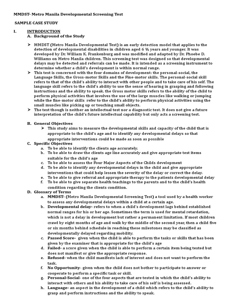 MMDST | Download Free PDF | Psychology | Behavioural Sciences