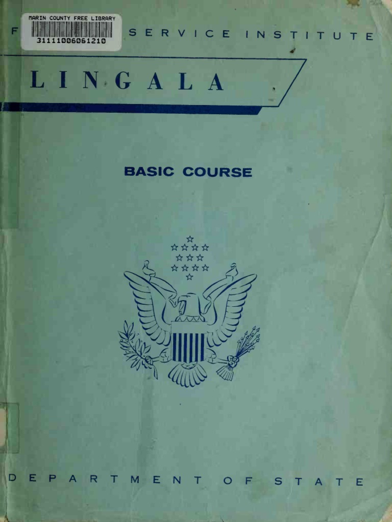 Lingala, Basic Course PDF | PDF | Tone (Linguistics) | Stress (Linguistics)