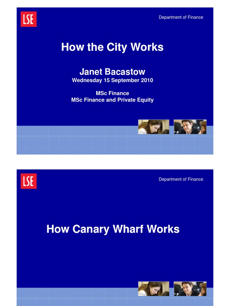 How The City Works | PDF | Investment Banking | Hedge Fund