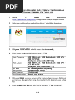 Surat Rasmi Ada Lampiran | PDF