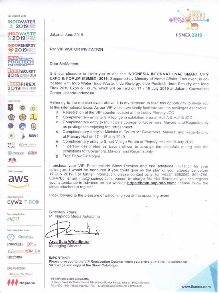 Vip Invitation PDF | PDF