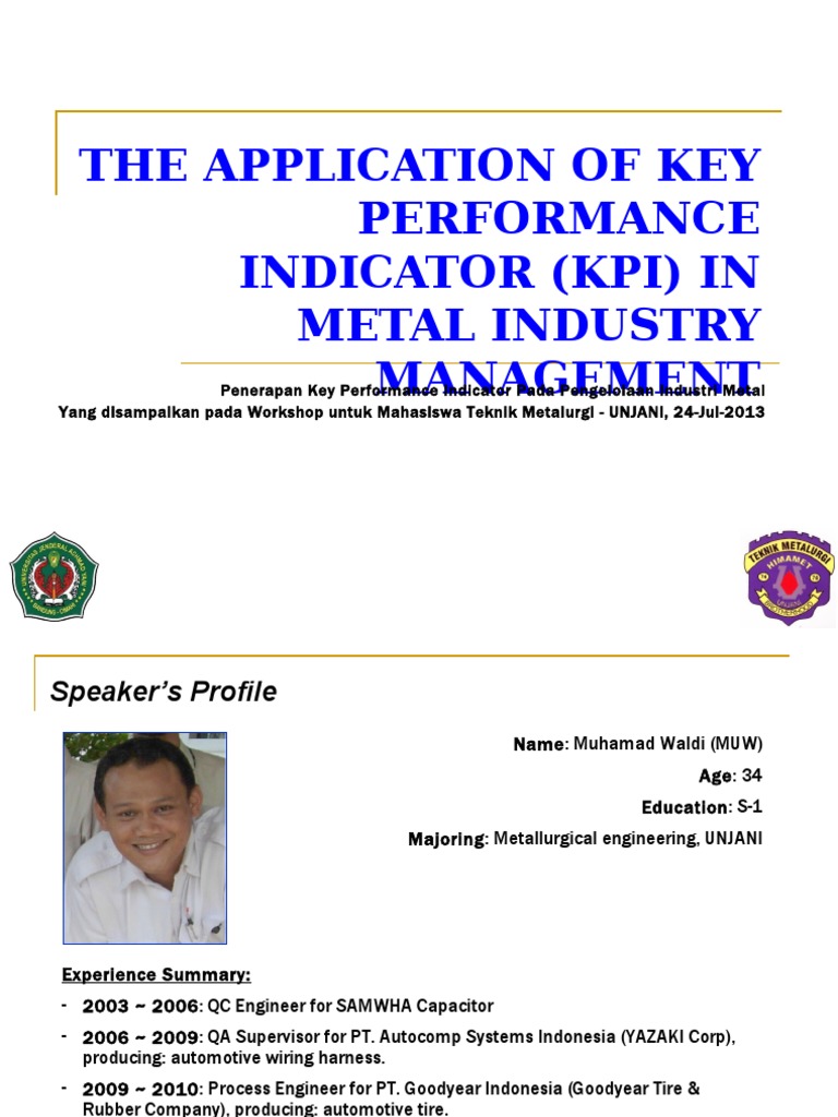 Workshop Kpi | PDF | Performance Indicator | Welding