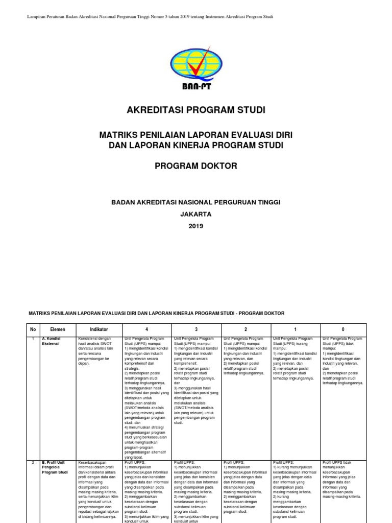 1 - Matriks Penilaian S3 | PDF