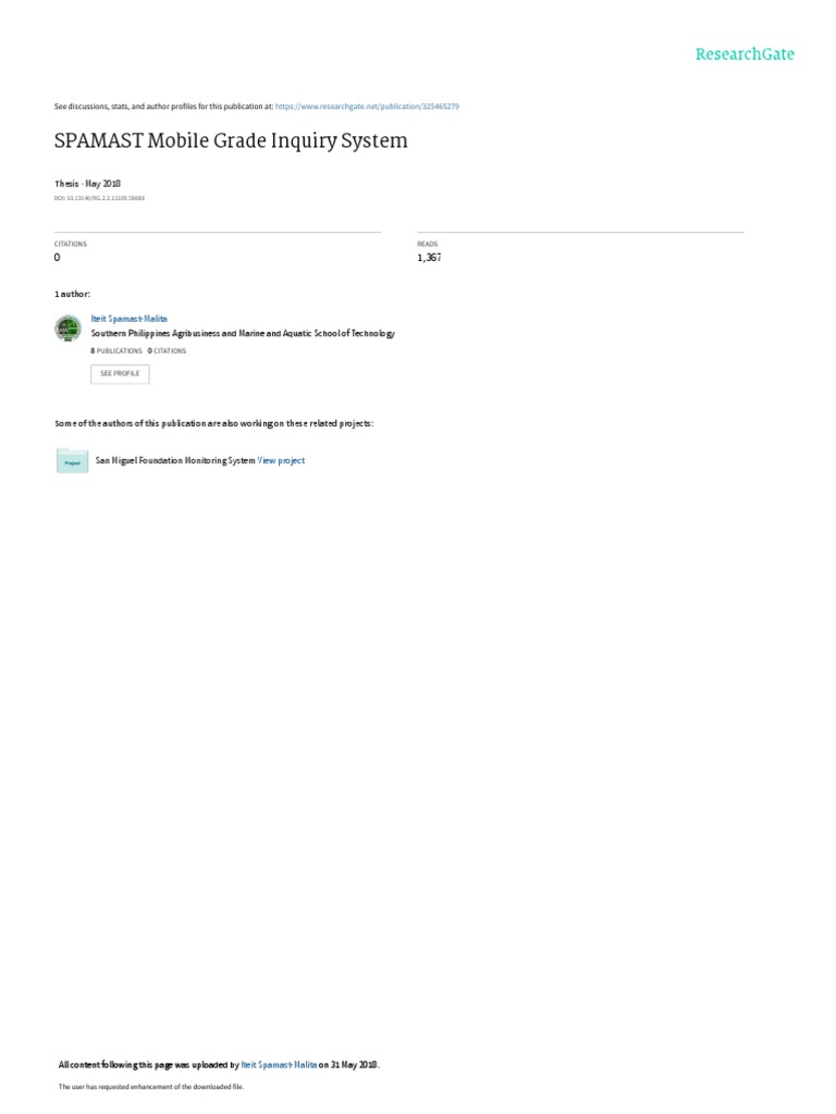Vigan Grade Inquiry | PDF | 64 Bit Computing | Android (Operating System)