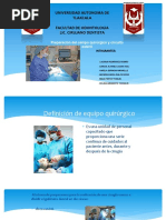 Definición y Manejo del Campo Estéril | PDF | Esterilización ...