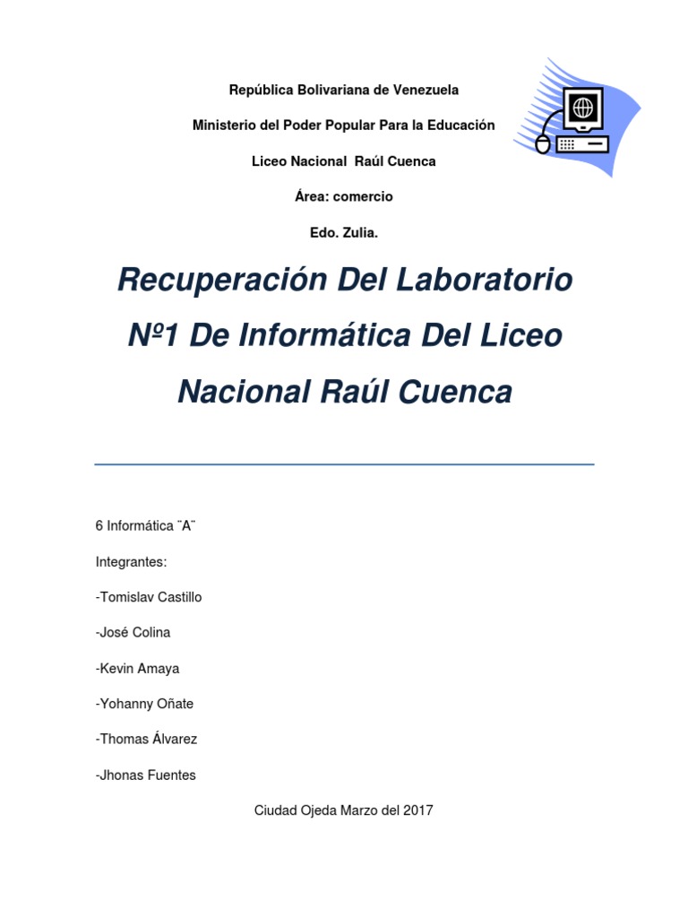 Proyecto Recuperacion Del Laboratorio Nº1 Del L.N.Raul Cuenca | PDF | Laboratorios | Zona tropical