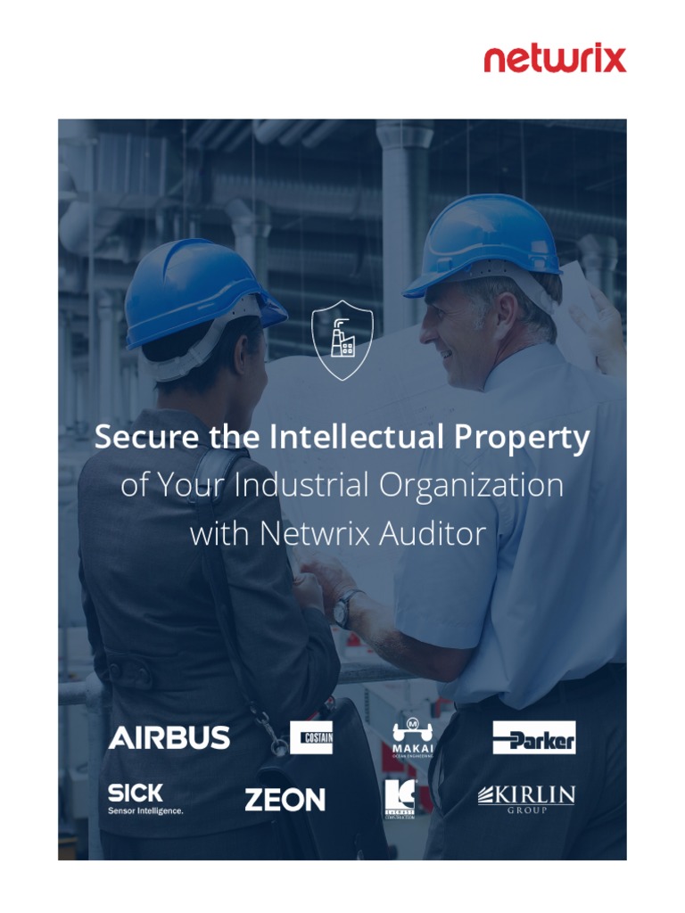 E-Book Secure The Intellectual Property of Your Industrial Organization With Netwrix Auditor ...