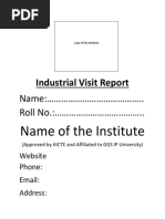 Successful Plant Tour Guide | PDF | News Media | Employment
