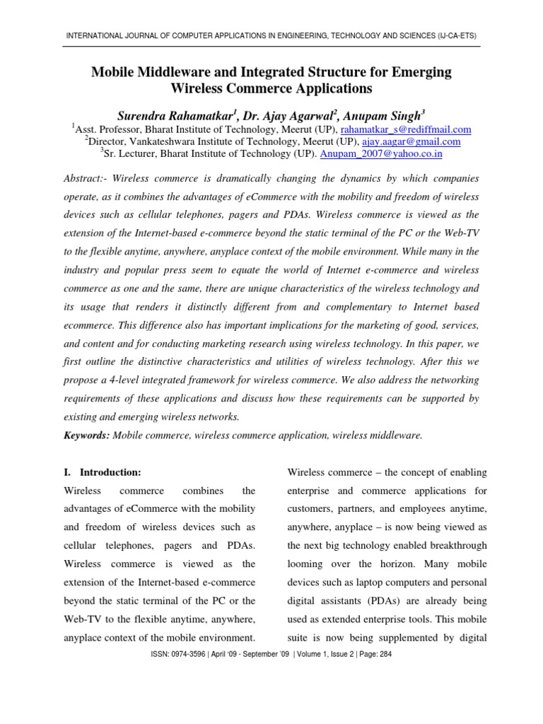 3 Ij-Eta 2009 | PDF | Computer Network | E Commerce
