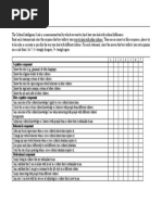 Cultural Intelligence Scale (CQS) | PDF | Psychology | Psychological ...