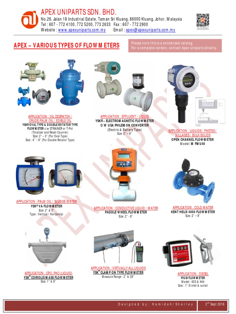 APEX | PDF | Flow Measurement | Continuum Mechanics