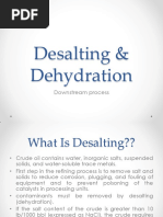 Crude Oil Desalter: Principles & Process | PDF | Emulsion | Desalination