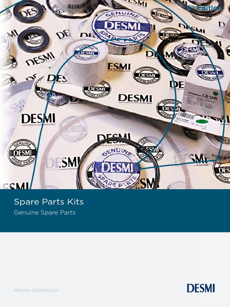 Spare Parts Kit - Brochure - 3th Edition - Low PDF | PDF