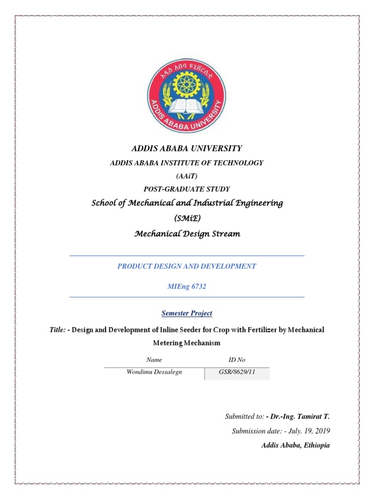 Product Design Project | PDF