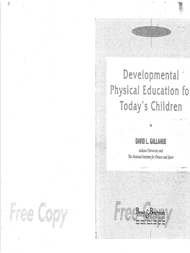 (David L. Gallahue) Developmental Physical Educati PDF | PDF