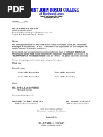 Letter For Statistician - Sta.Cruz Edited | PDF