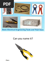 Electrical Tools Names and Pictures PDF | PDF