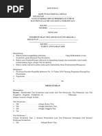 Contoh SK Tim Teknis | PDF