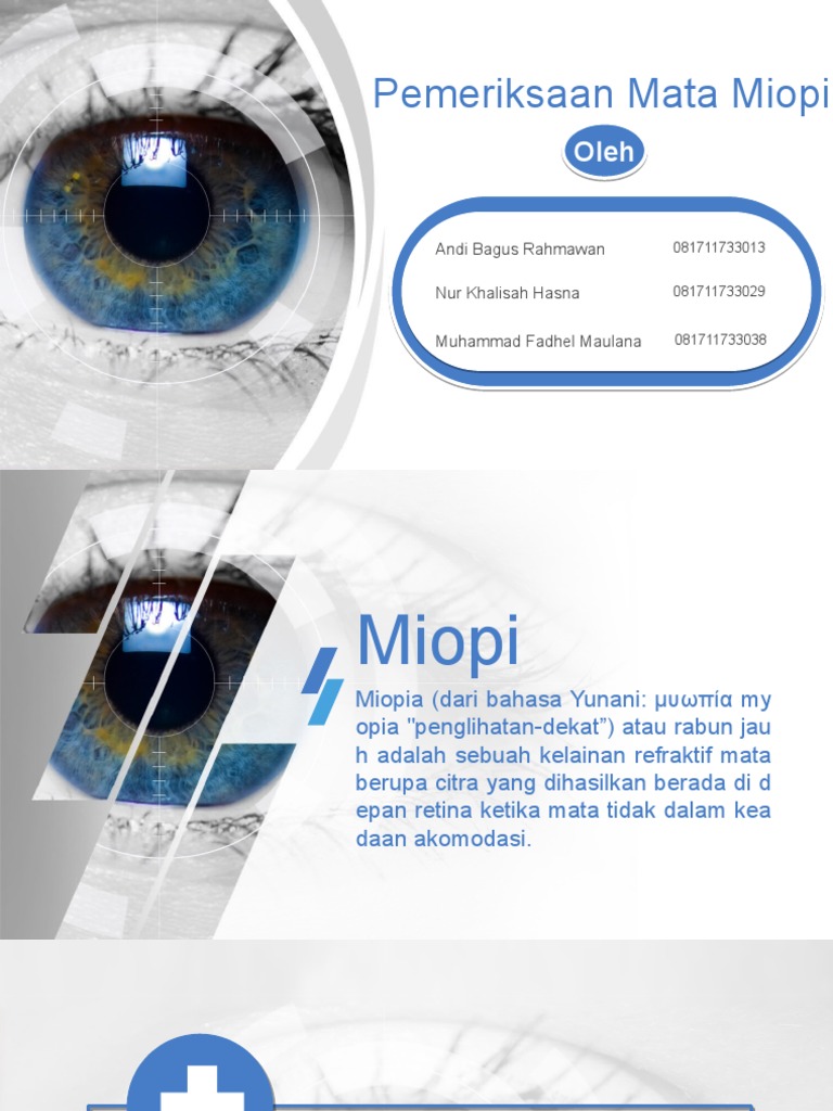 Miopi | PDF | Kesehatan Holistik | Sains & Matematika