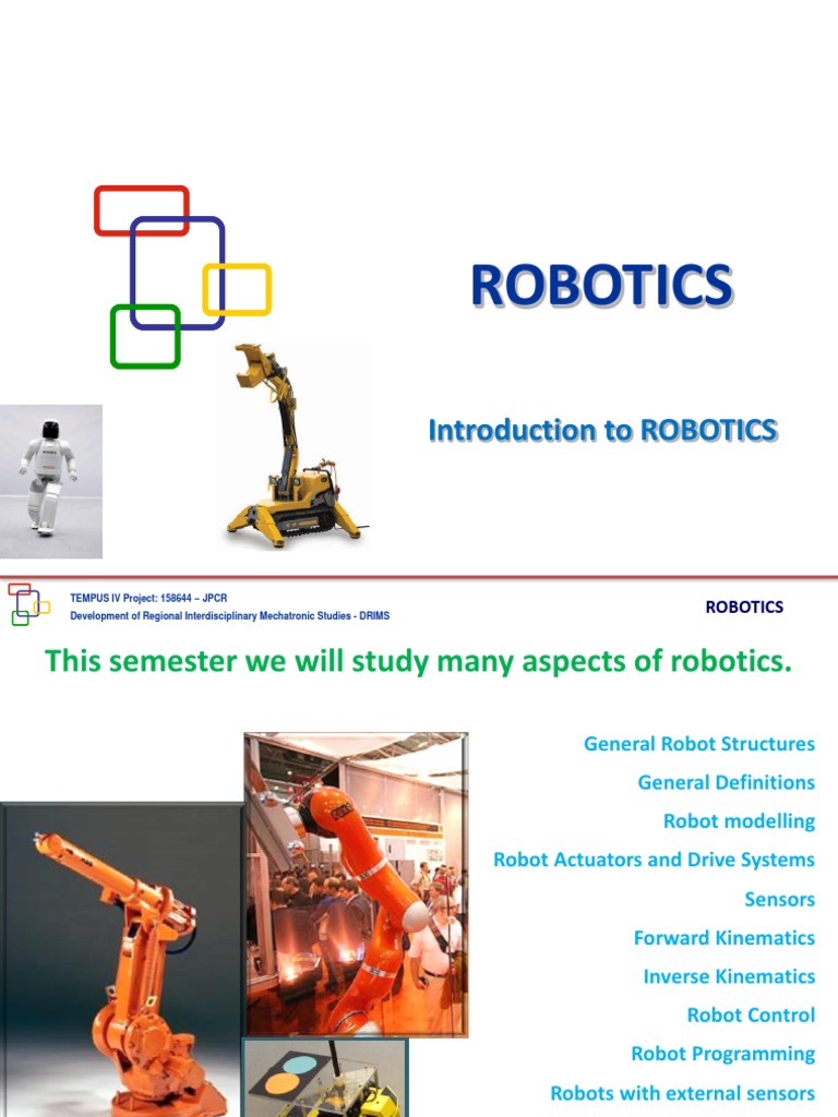 ROBOTICS | Download Free PDF | Robotics | Mechatronics