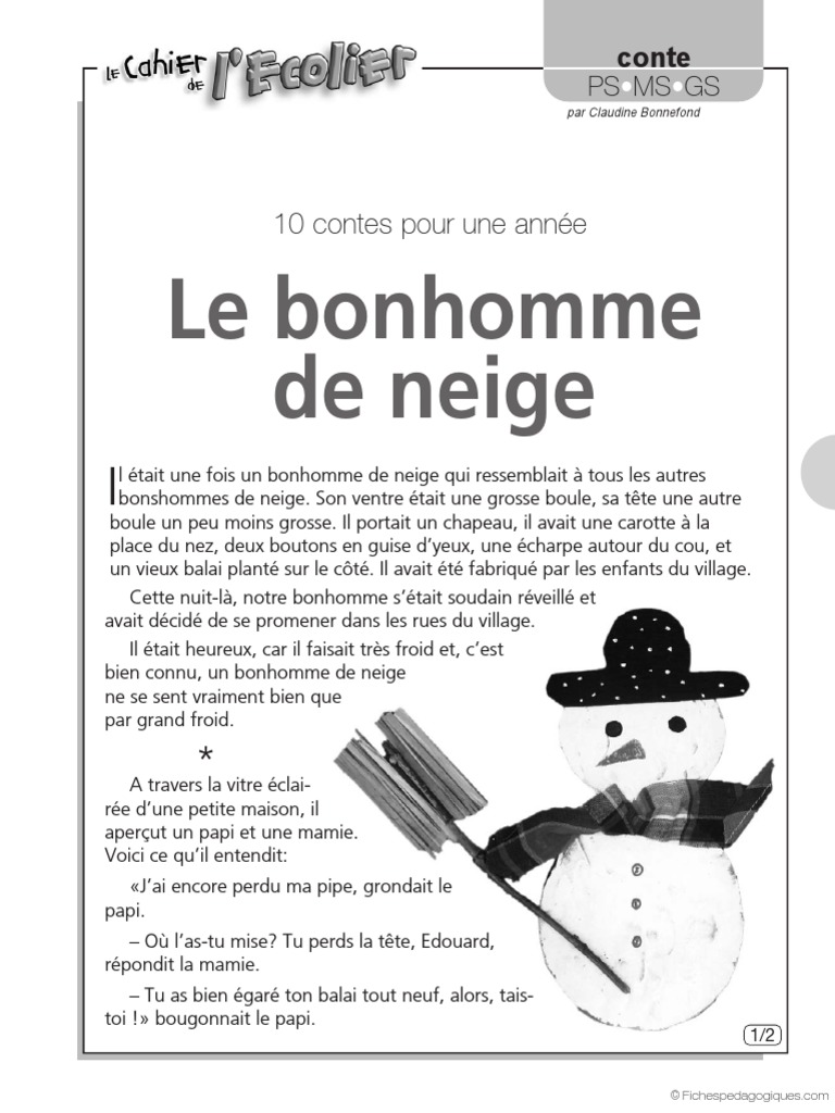 Le Bonhomme de Neige | PDF