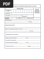 Aircraft Maintenance Engineer's Experience Log BooK | PDF | License ...