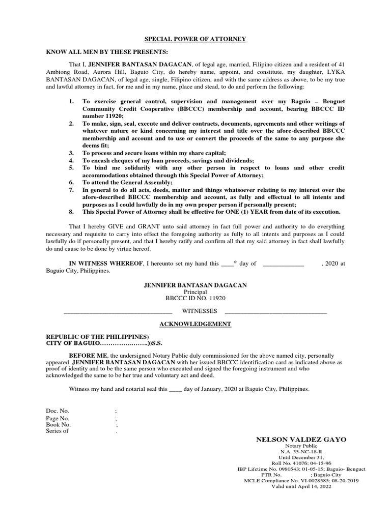 SPA Form Template | PDF