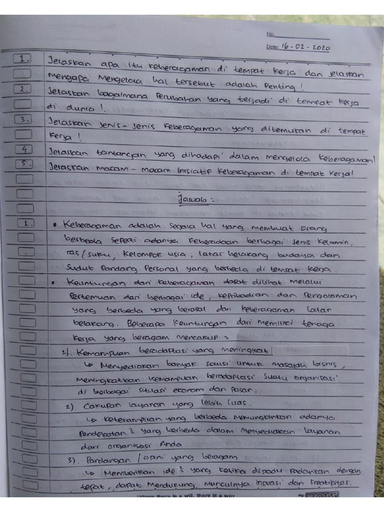 Keberagaman Tenaga Kerja PDF | PDF