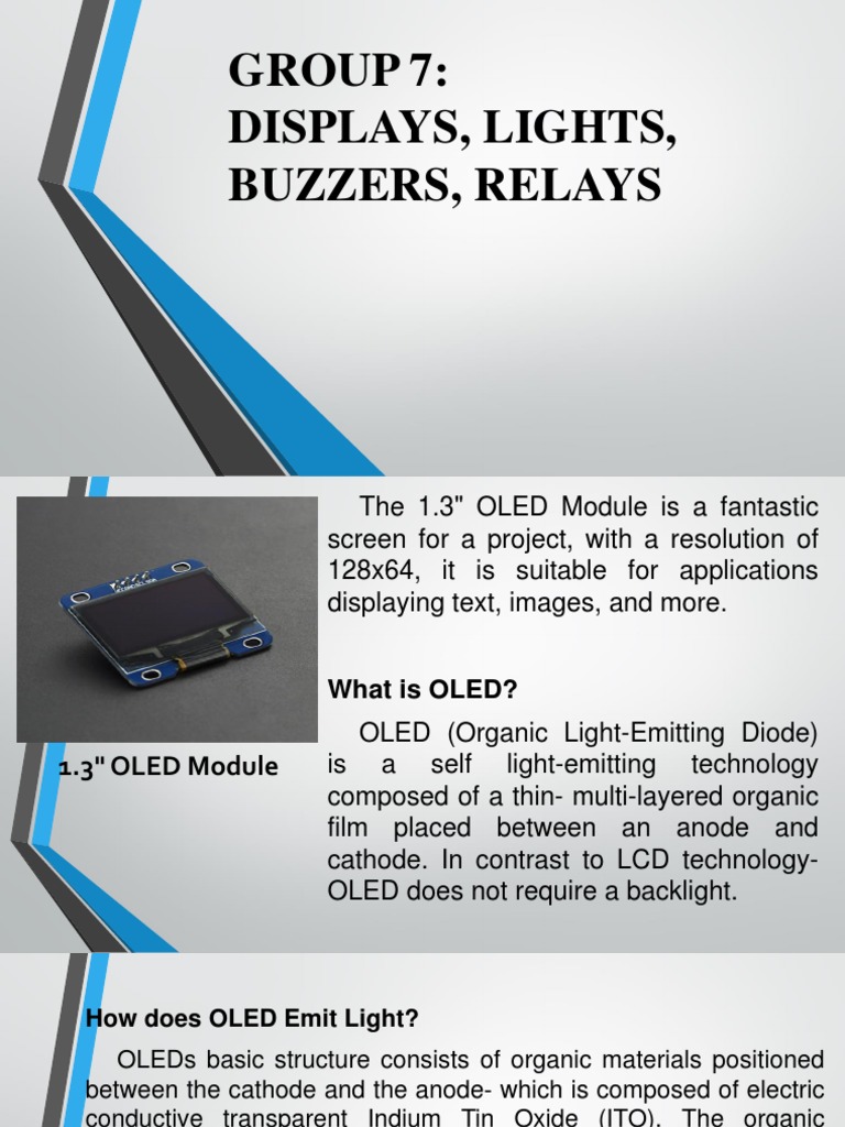 Group7 DisplayLightBuzzer FINAL | PDF