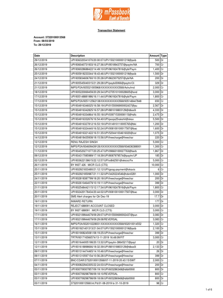 147 Bob Statement | PDF