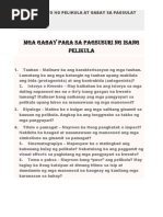 Pagsusuri NG Pelikula | PDF
