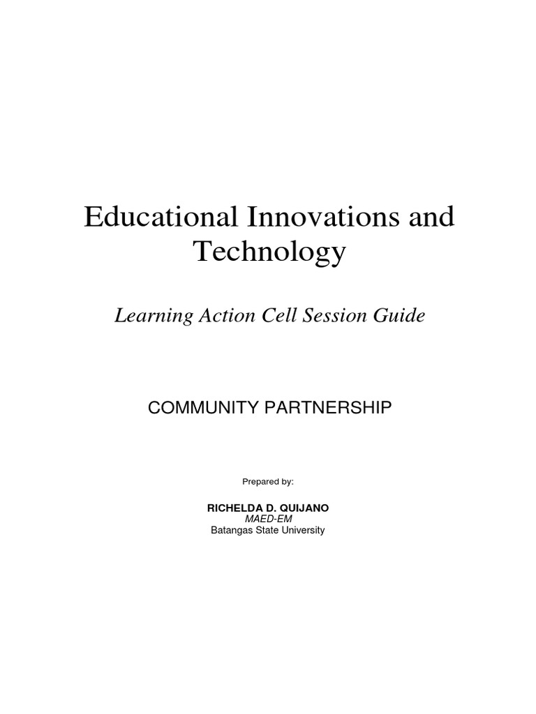 Maximizing Community Resources: Strategies for Effective School ...