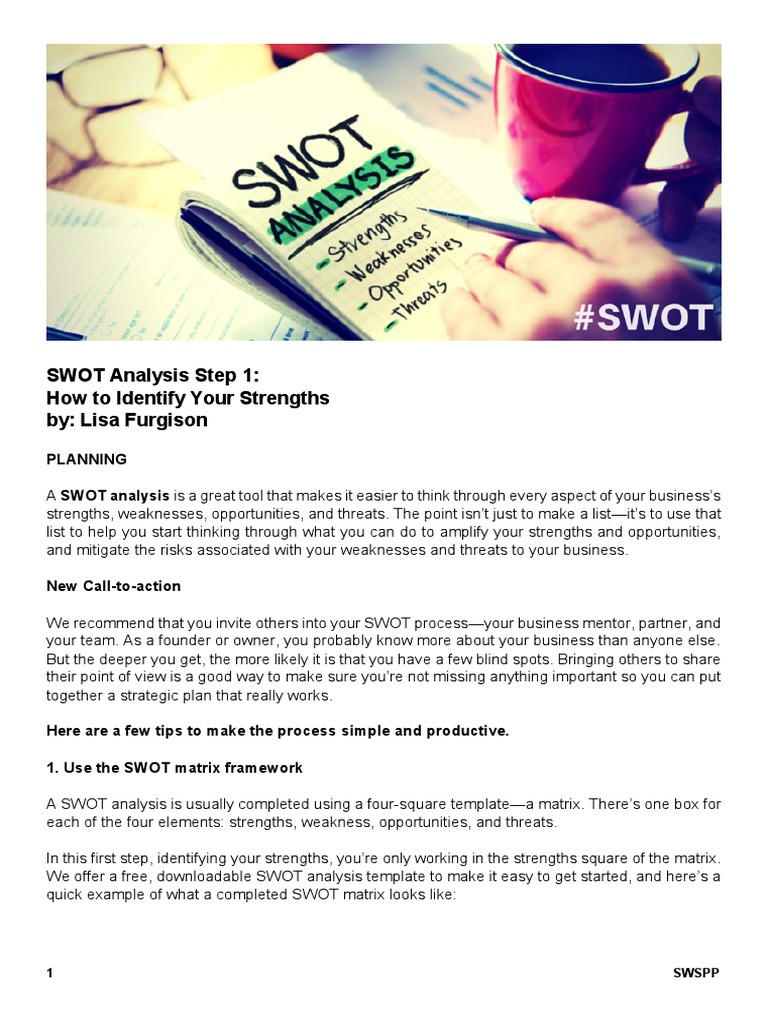 SWOT Analysis | PDF