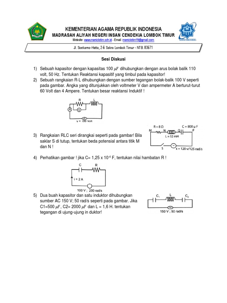 Rangkaian Ac | PDF | Metode & Bahan Ajar | Seni