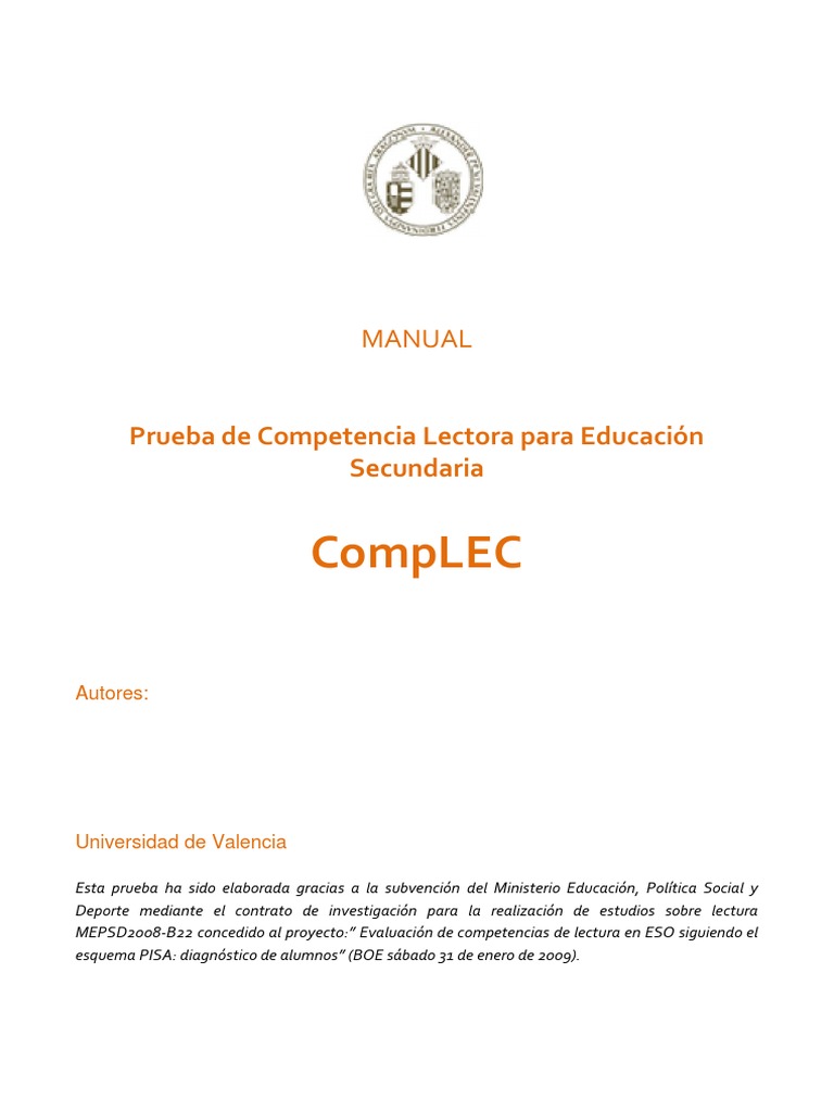 MANUAL. CompLEC | PDF