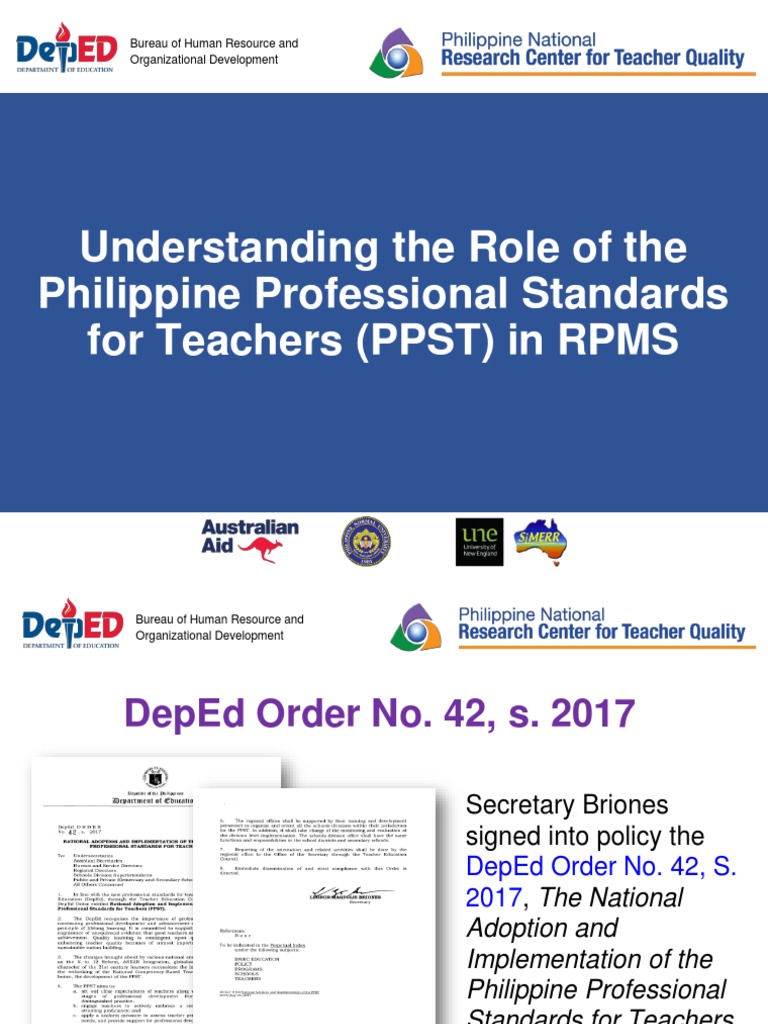 PPST Integration in RPMS Overview | PDF | Organization Development ...